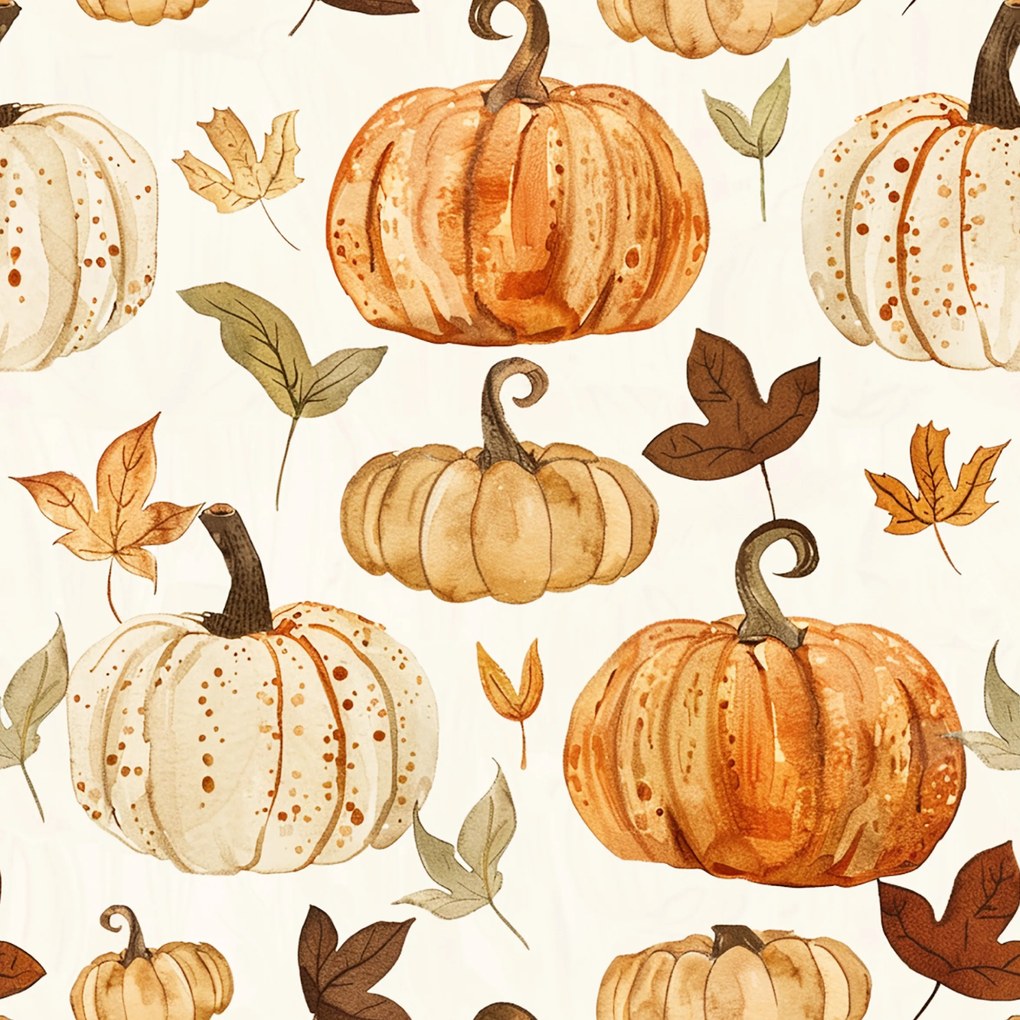 Flanelové povlečení PUMPKINS & STRIPES barevné Rozměr povlečení: 70 x 90 cm | 140 x 200 cm