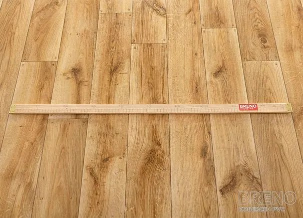 Breno PVC BONUS Bando 051 – světle hnědé dřevo, šíře 400 cm