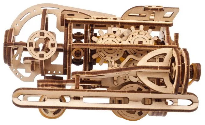 Ugears 3D dřevěné mechanické puzzle Steampunková ponorka