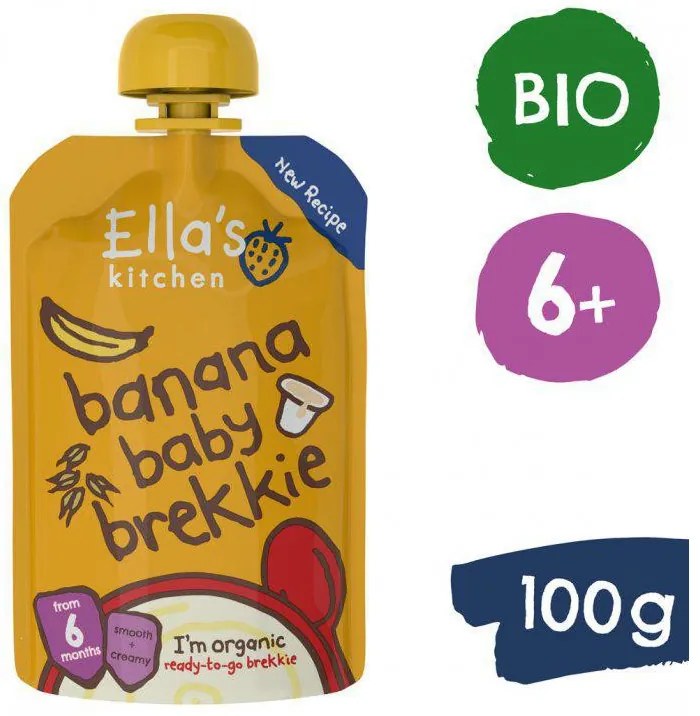 Ella's Kitchen BIO Snídaně banán a jogurt (100 g)