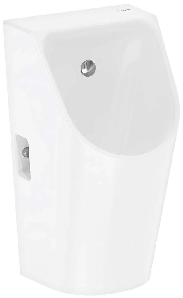 Hansgrohe EluPura Original S - Pisoár, zadní přívod vody, HygieneEffect, bílá 62048450