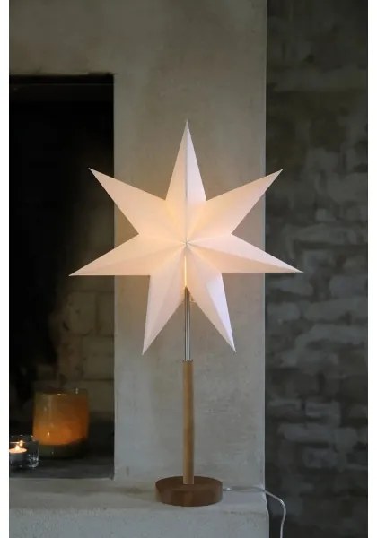 Markslöjd 706213- Vánoční dekor. SPERANZA 1xE14/6W/230V pr. 45 cm borovice/krém.