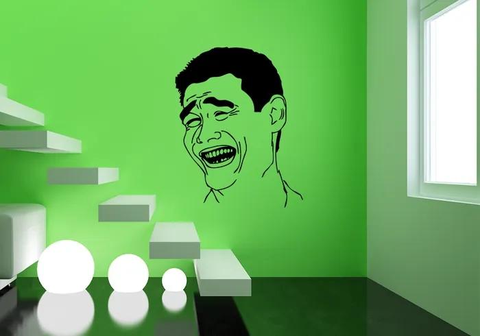 Samolepka na zeď Meme Yao Ming