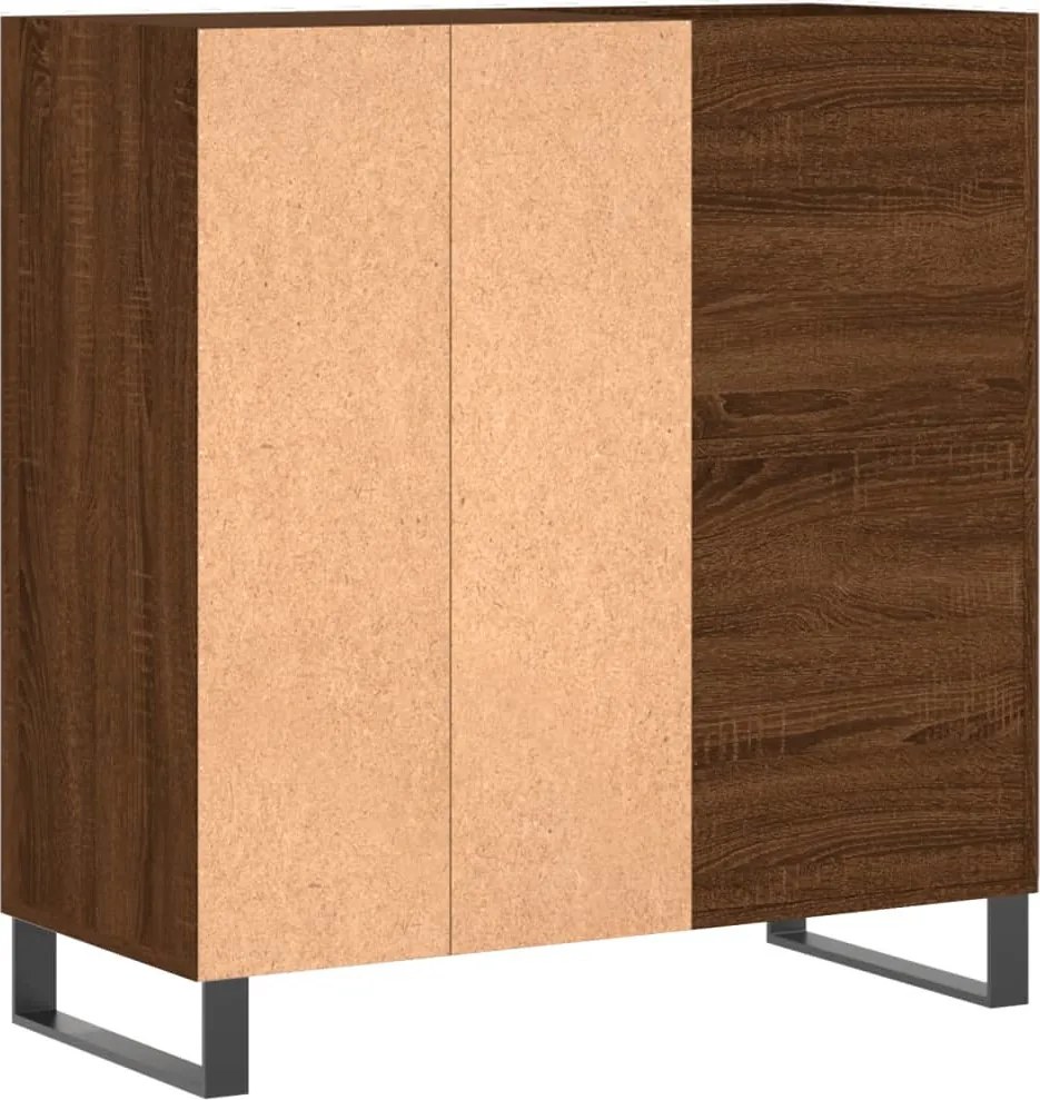 vidaXL Skříňka na LP desky 84,5 x 38 x 89 cm kompozitní dřevo [831780] Barva: Bílá