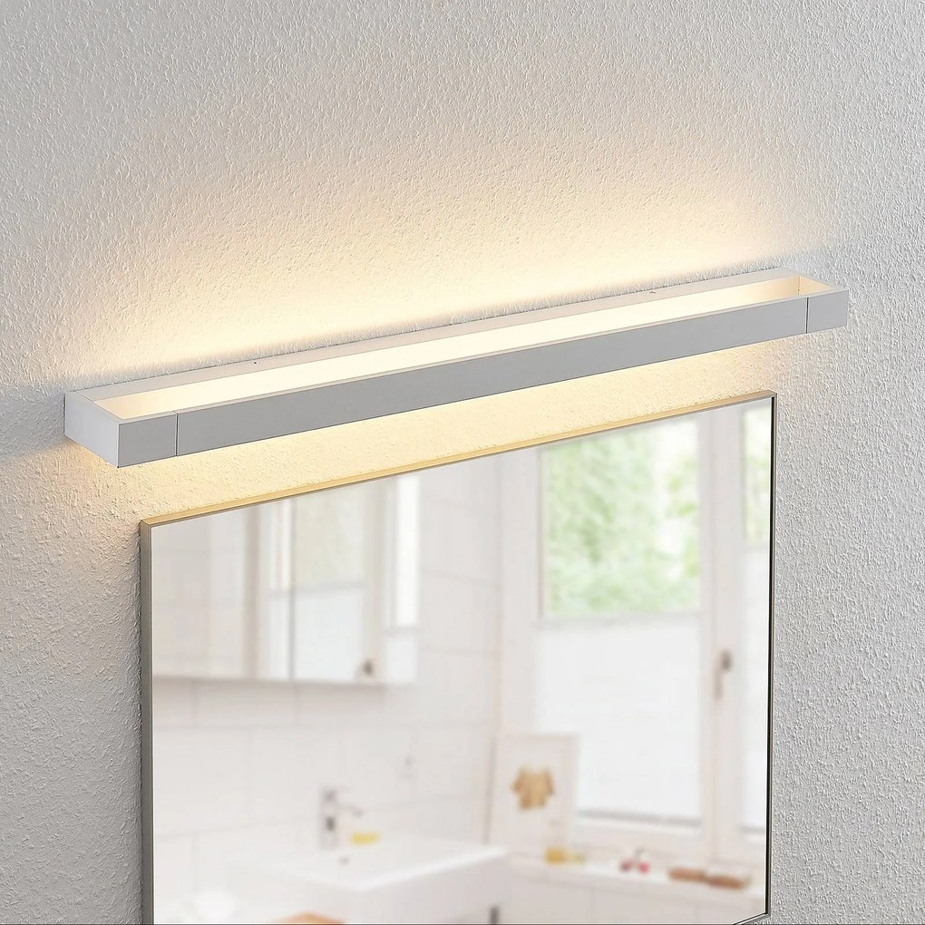 Arcchio Jora LED nástěnné světlo, IP44, bílé, 90cm