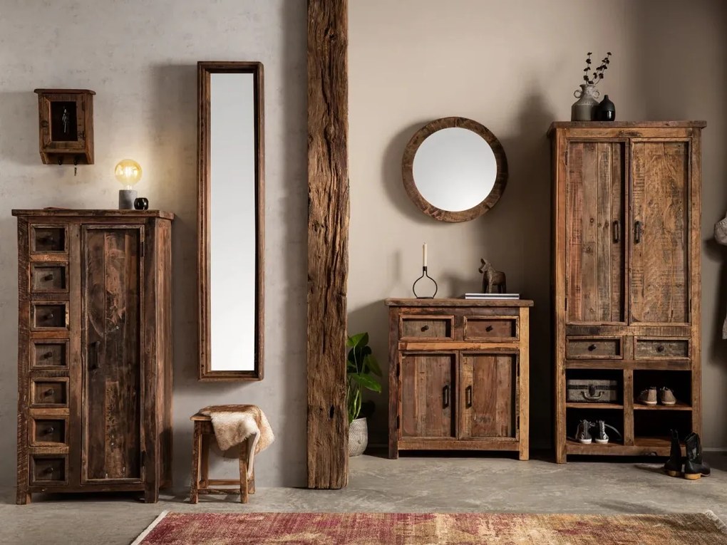 furniture-nabytek.cz - Kulaté zrcadlo Sundara