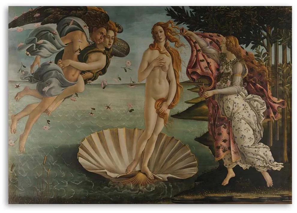 Gario Obraz na plátně Zrození Venuše - Sandro Botticelli, reprodukce Rozměry: 60 x 40 cm