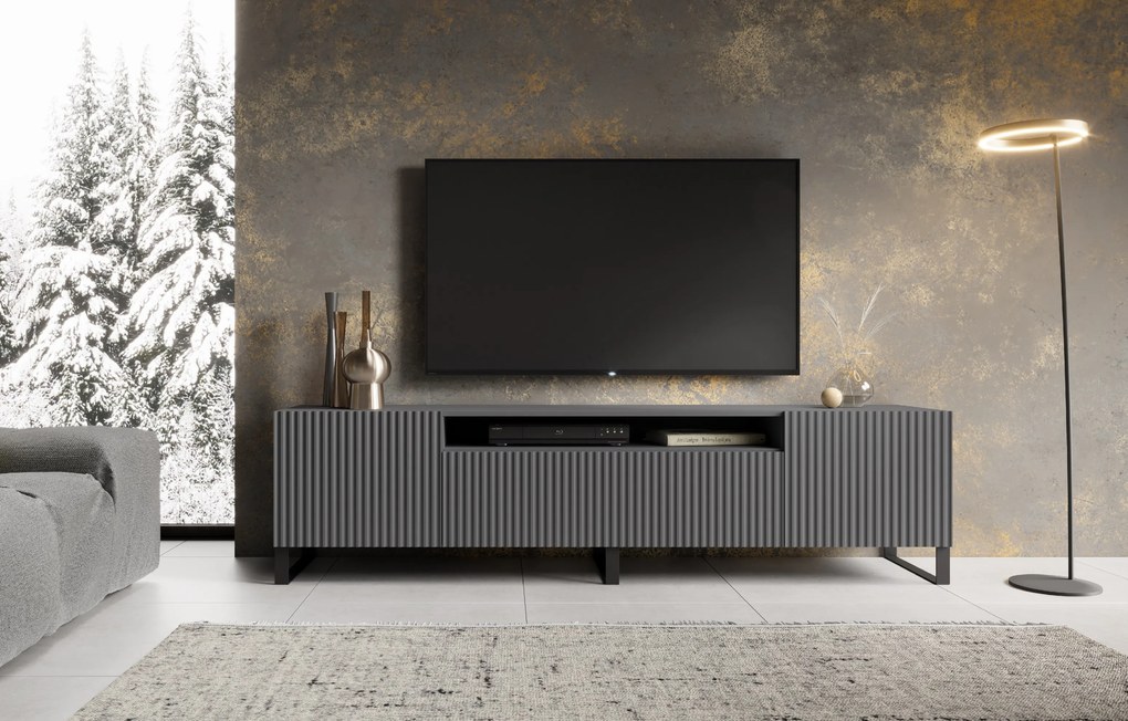 ADRK RTV stolek NOEMI S G 200, grafit