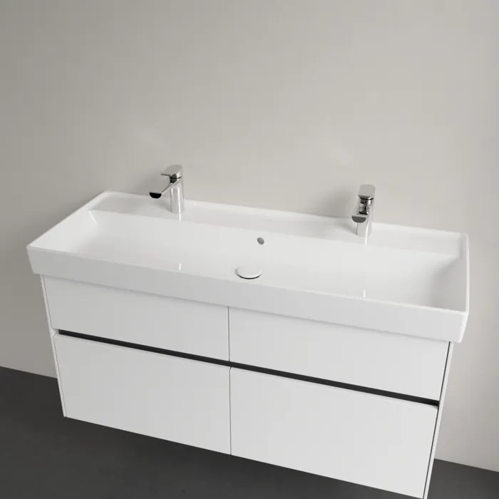 VILLEROY & BOCH Villeroy &amp; Boch COLLARO - Umyvadlo 1200x470x160 mm, s přepadem, bílá alpin 4A33C401