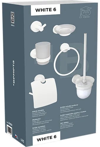 Bemeta Design SET WHITE, 6 ks -