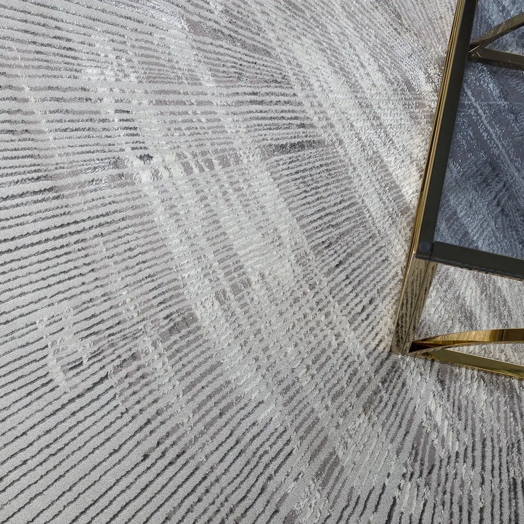 Dywany Łuszczów, Kusový koberec Bliss Z206AZ256 grey, 160x220, šedá, kancelář