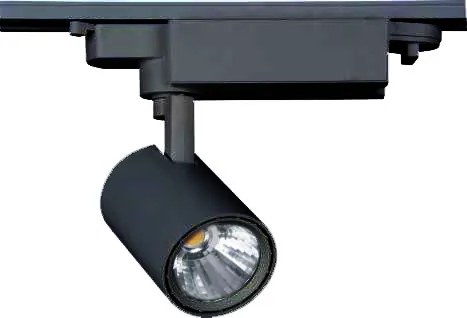 Esyst LED lištové stropní svítidlo 30W černé, teplá bílá