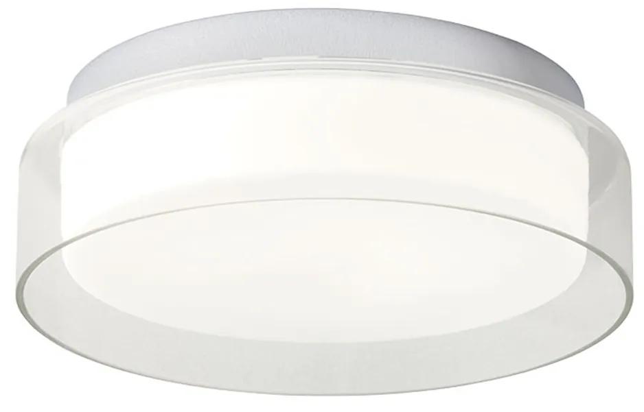Redo 01-1453 koupelnové stropní LED svítidlo Naji chrom, 12W, 3000K, ø30cm