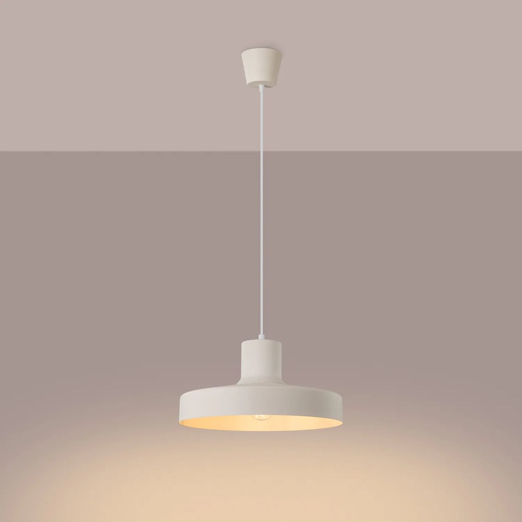 Sollux Lighting Závěsné svítidlo BILO béžové