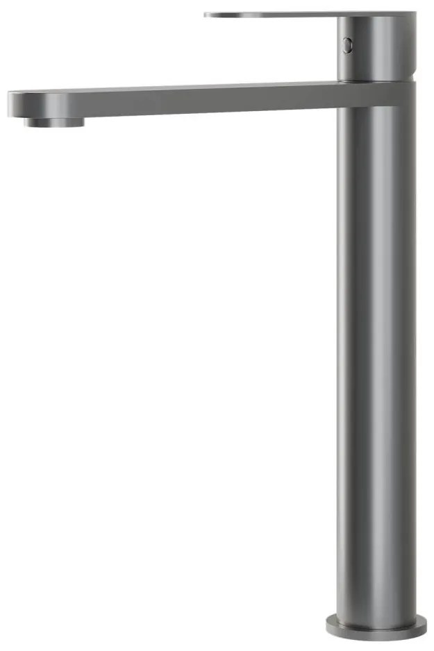 BATH DELUXE 28-027-02-73-02 - Umyvadlová baterie TARNBY 27,3 cm práškově šedá 28-027-02-73-02