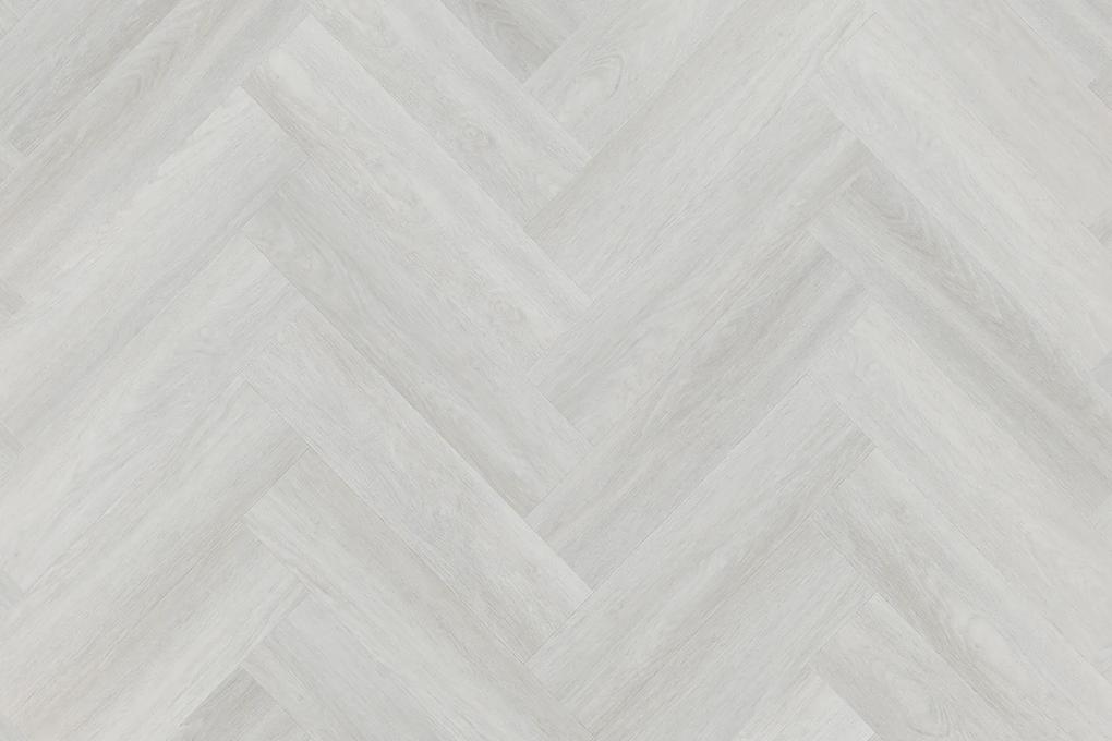 Minerální podlaha Dub Hayworth - titanium nano layer, uv vrstva, design dřeva, vzor rybí kost - CA 176-H