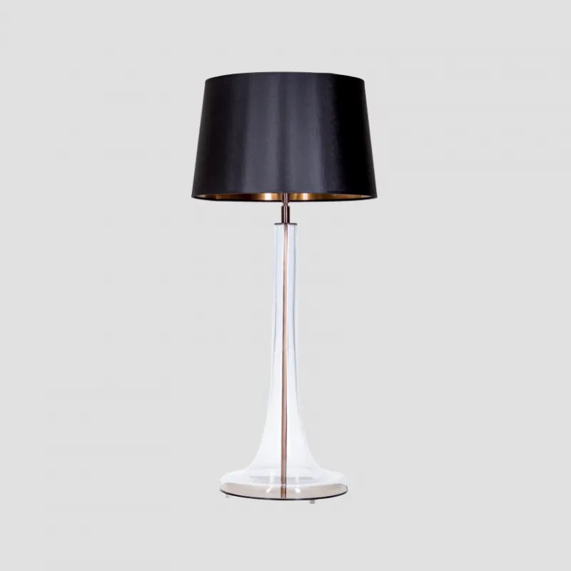 4concepts Luxusní stolní lampa LOZANNA TRANSPARENT Barva: Bílá