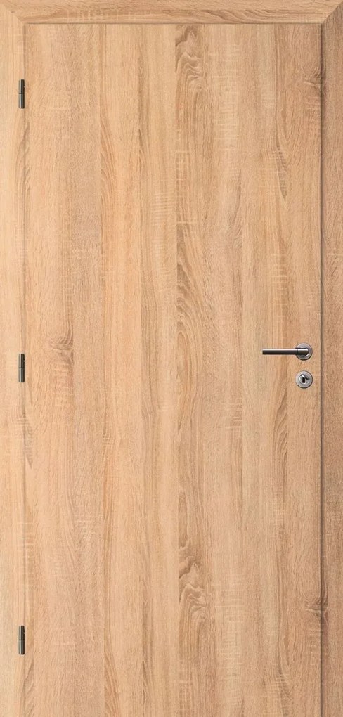 Solodoor Interiérové dveře 90 L, 950 × 1985 mm, fólie, levé, dub Mystic, plné