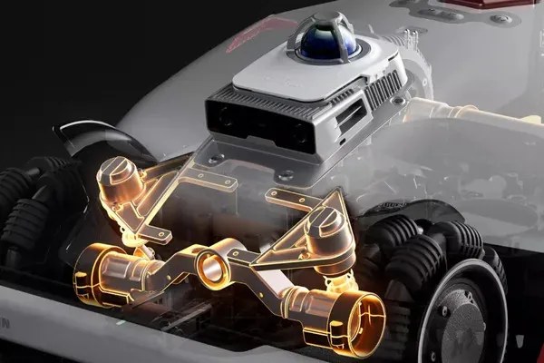 Mammotion LUBA 3 AWD 1500 - Robotická sekačka s pohonem kol 4x4