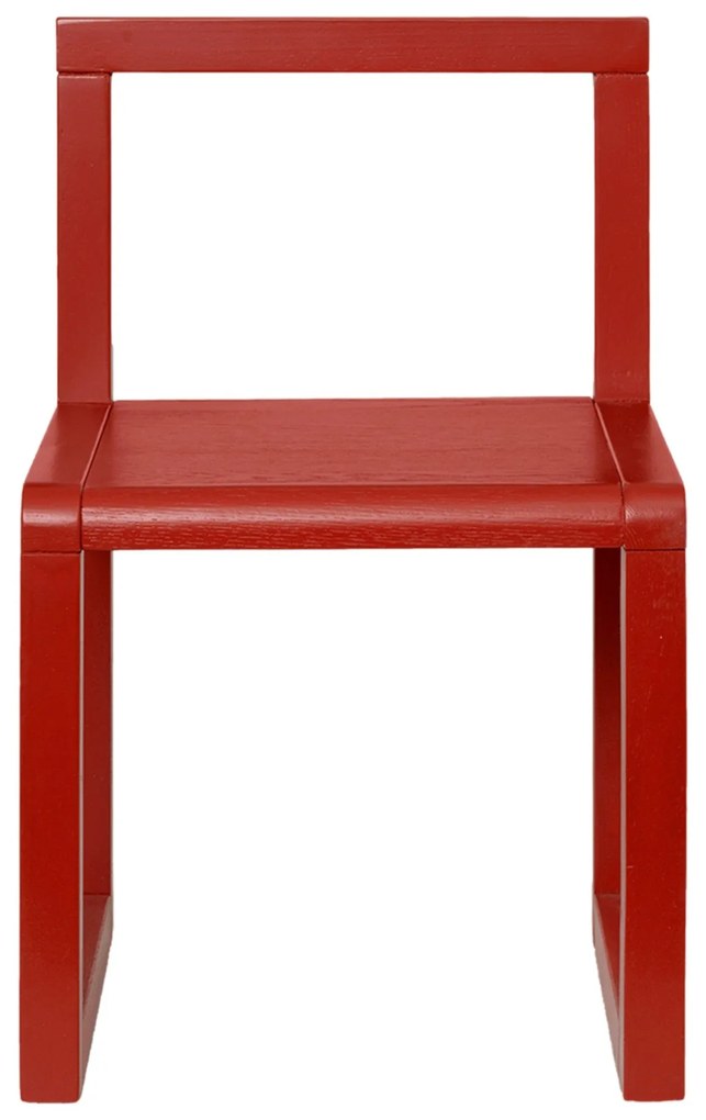 FERM LIVING Židle Little Architect, Poppy Red