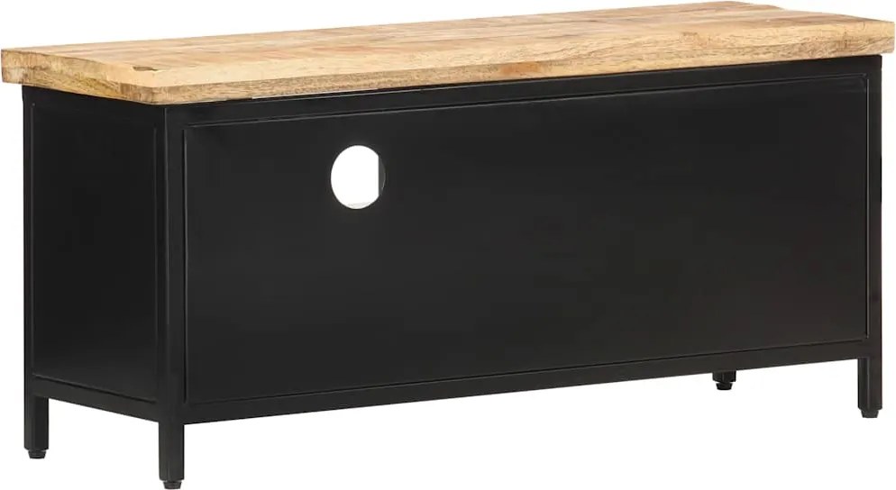 TV skříňka 90 x 30 x 41 cm hrubé mangovníkové dřevo 320662