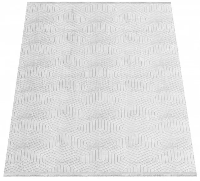 Vopi | Kusový koberec Style 8901 silver - 80 x 150 cm