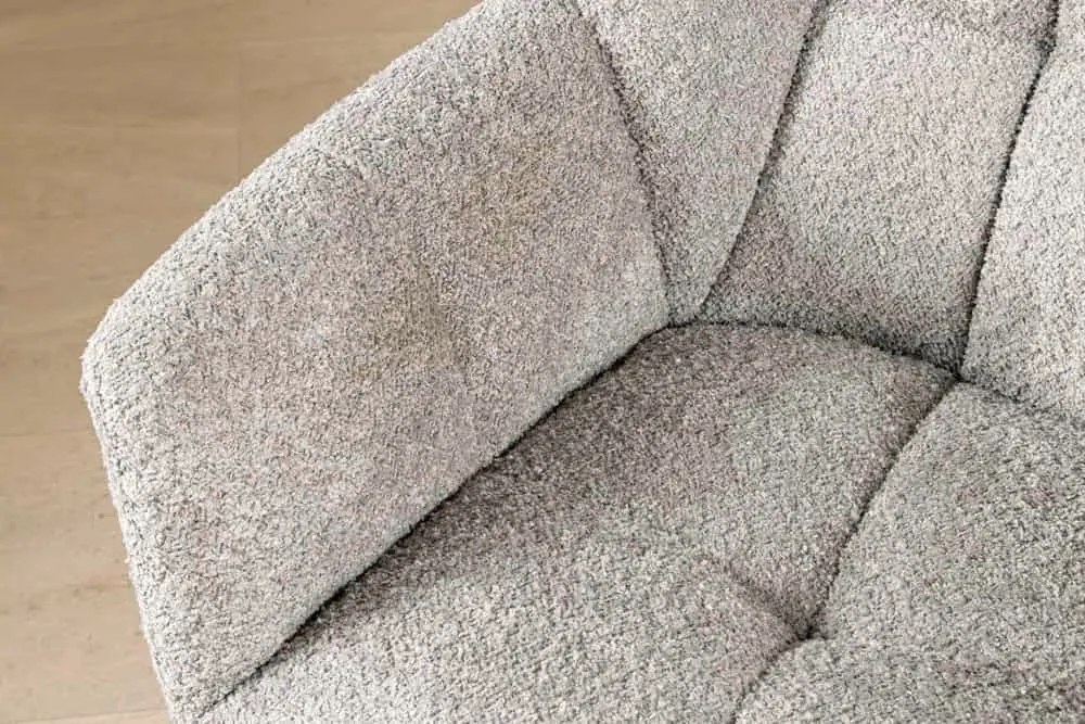 Designová otočná židle Vallerina šedo-béžová