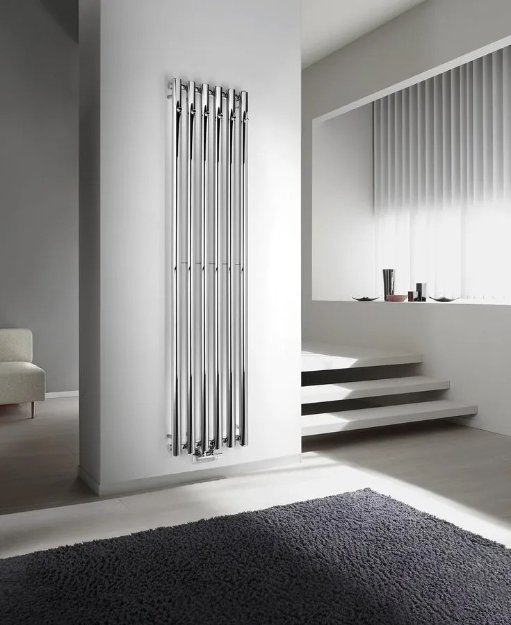 Sapho Pilon otopné těleso 418 x 1800 mm se šesti háčky pro ručník chrom IZ130T