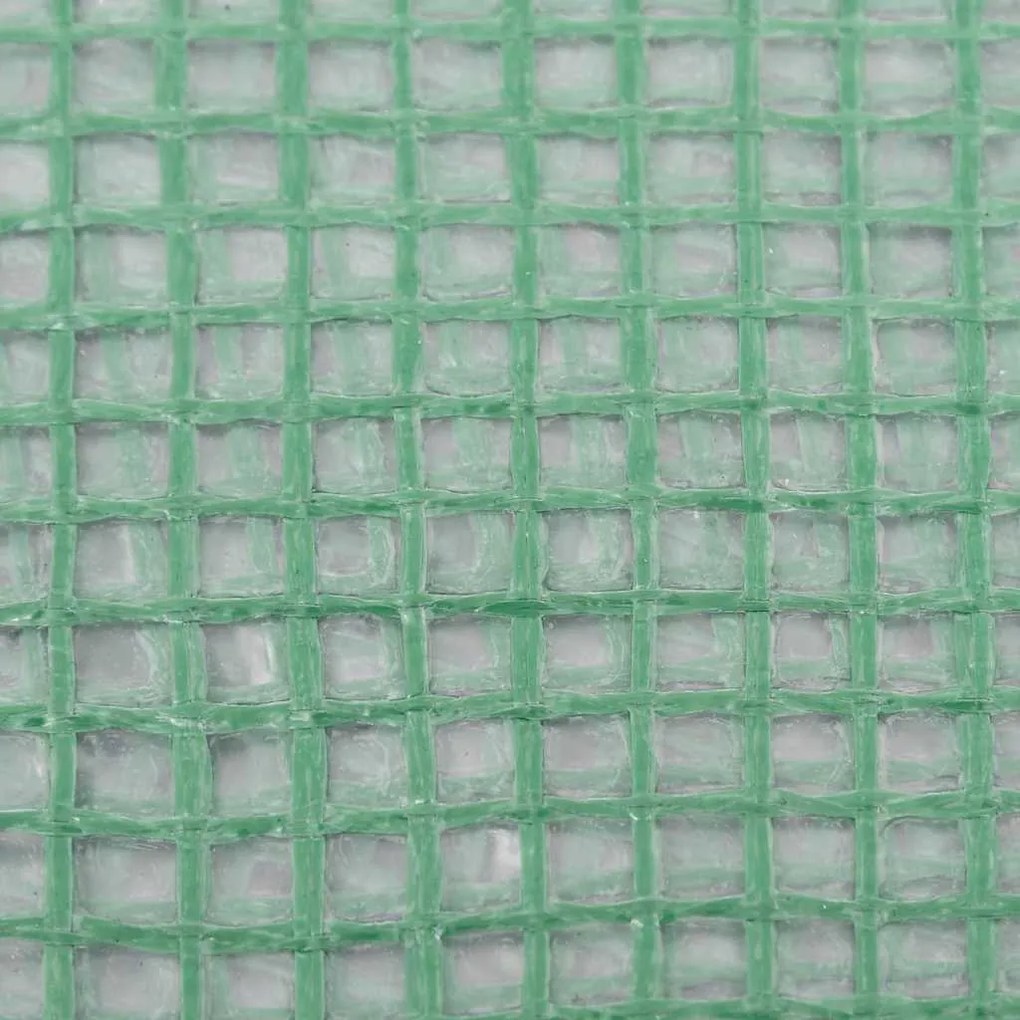 Náhradní plachta na skleník (8 m²) 400 x 200 x 200 cm zelená 316443