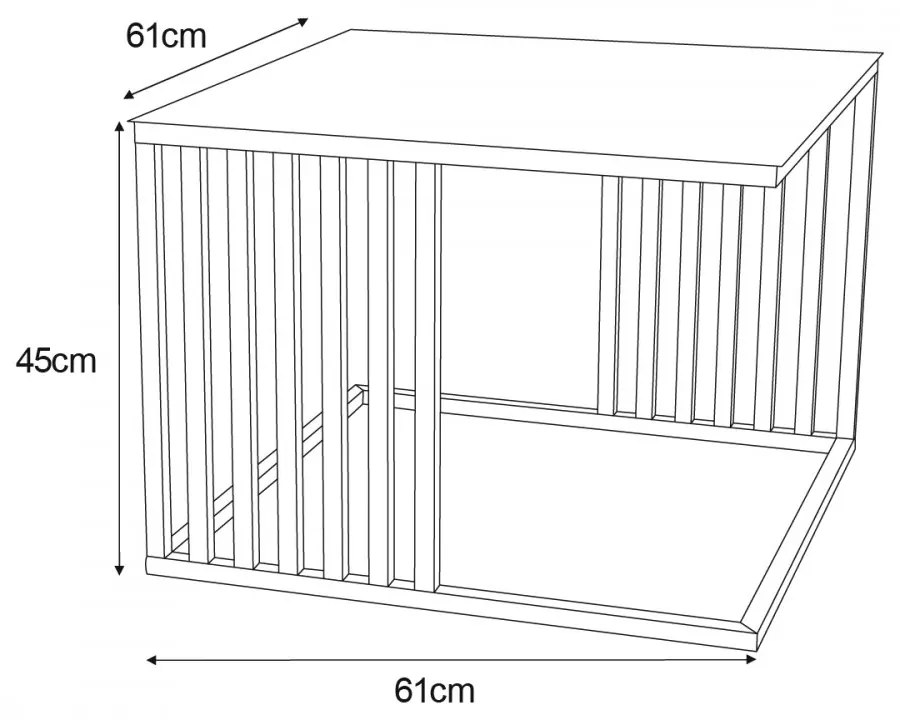 Dekorativní nábytek KS-18 TABLE z řady KAJA HOME