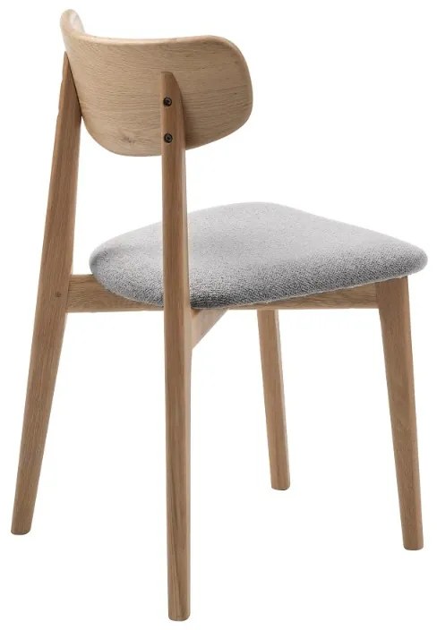 Designová jídelní židle Wapaheo šedá