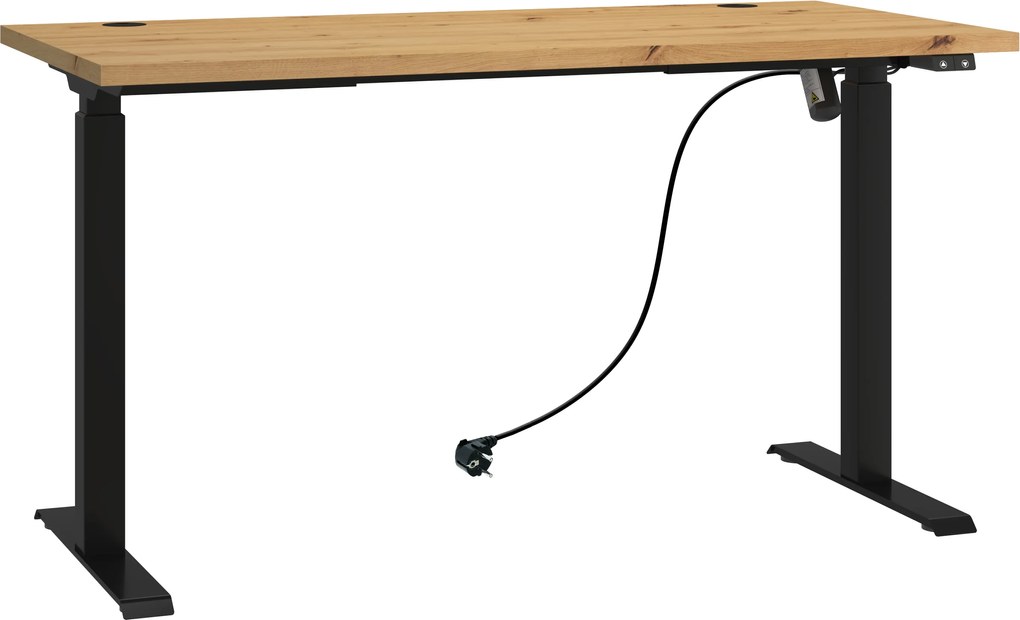 ADRK Furniture Nastavitelné psací stůl MALLO DE-MAL-G