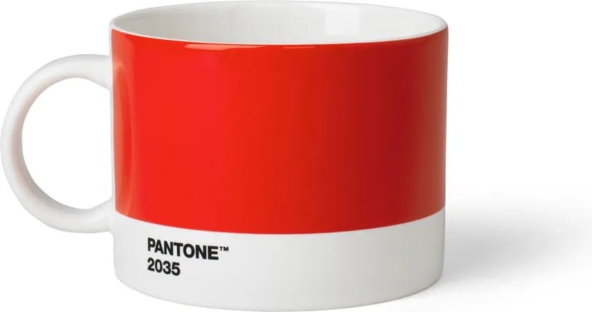 Červený porcelánový hrnek 475 ml Red 2035 – Pantone