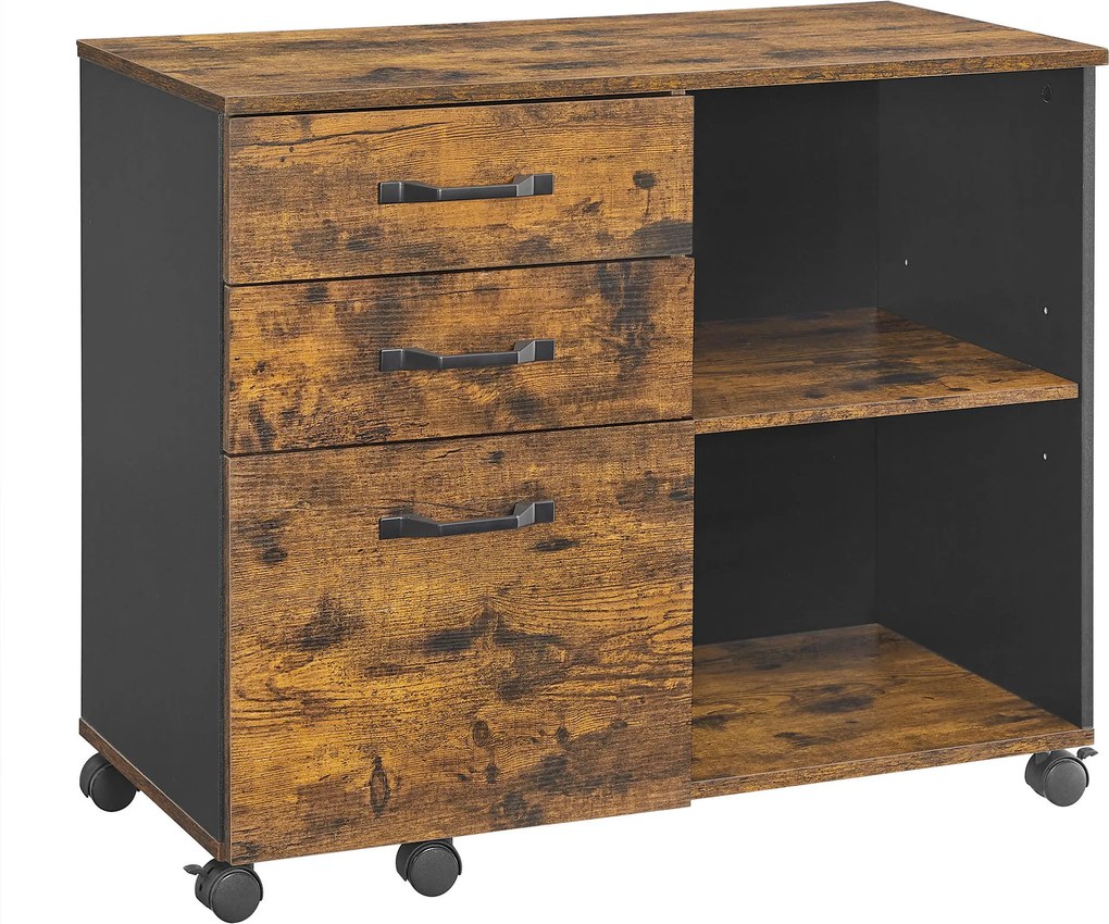 XXXLutz POJÍZDNÝ KONTEJNER, 80/66/40 cm Boxxx - Online Only kancelářský nábytek - 002543006916