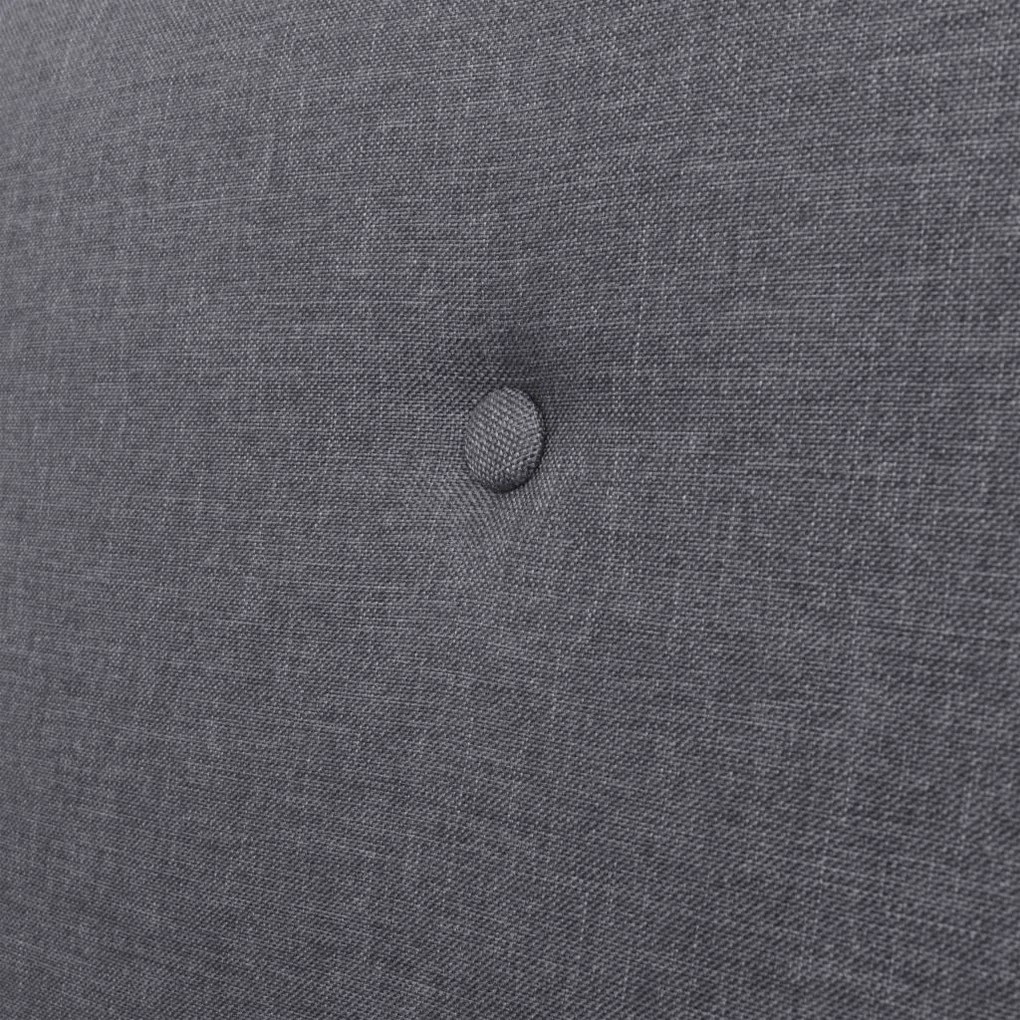 Trojmístná sedačka - textilní čalounění | tmavě šedá