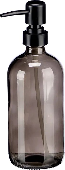 Arte Regal Dávkovač na jar/mýdlo/šampón/kondicionér - 0,5l, černé sklo