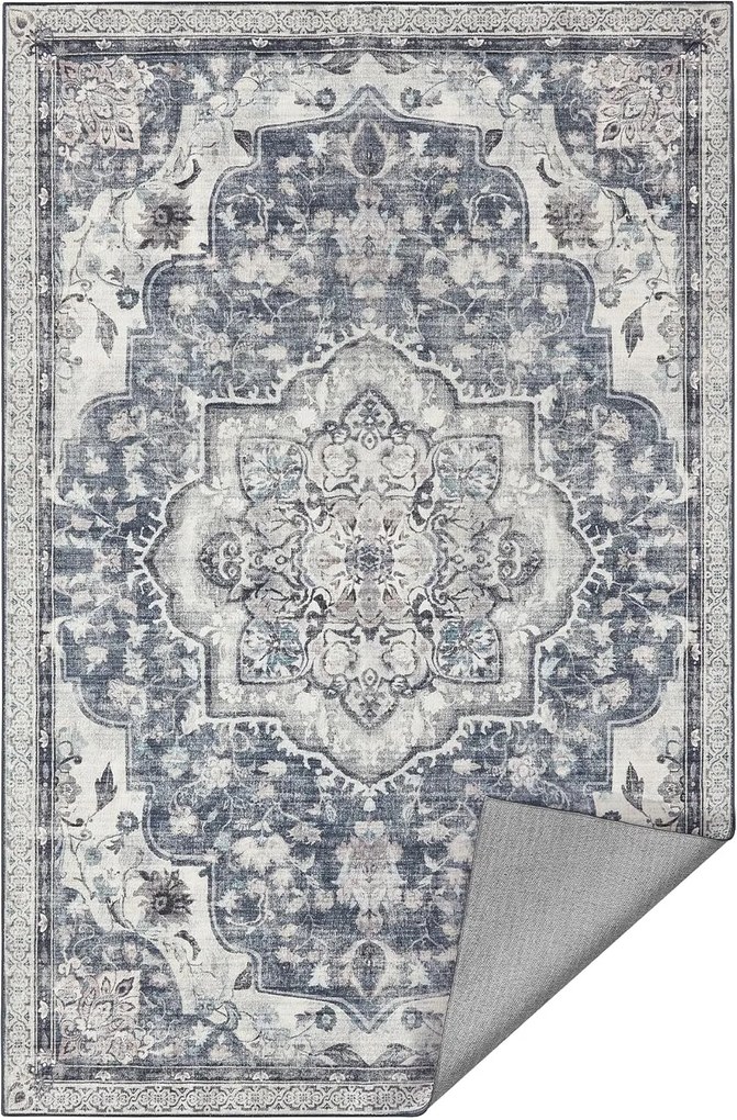 Obdélníkový koberec ORIENT 61x92 cm šedý