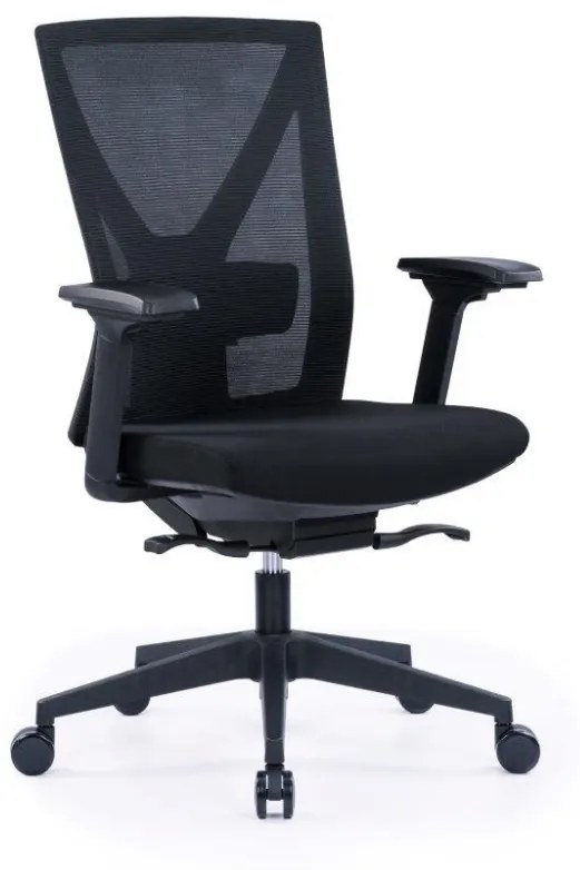 Office Pro Kancelářská ergonomická židle NYON – více barev Červená