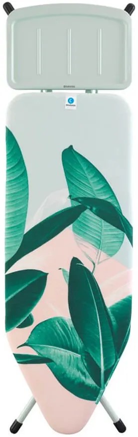 Brabantia Žehlicí prkno Tropical Leaves plocha pro parní jednotky 124x45cm