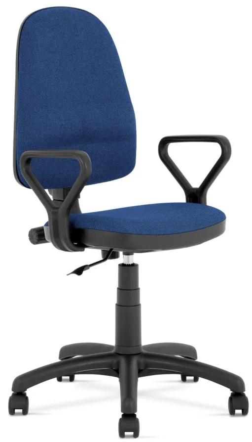 Kancelářská židle BRAVO modrá/černá