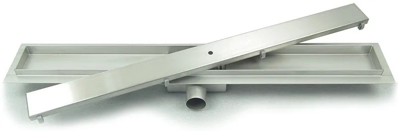 BPS-koupelny Sprchový odtokový žlab 2in1 DL01 FIX HYD-2653 70 cm, satén
