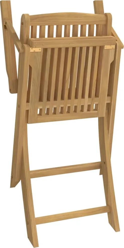 vidaXL Skládací zahradní židle 2 ks 58 x 54,5 x 90 cm masivní akácie [365741]