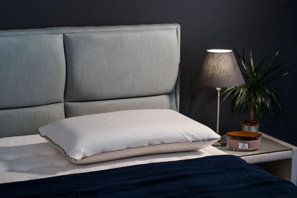 Perdormire přírodní polštář s dvojí tuhostí Bio Double 72x42 cm + povlak na polštář zdarma