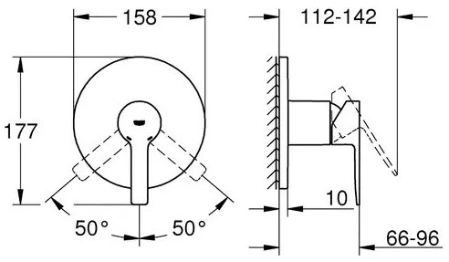 Grohe Lineare Sprchová baterie 24063001