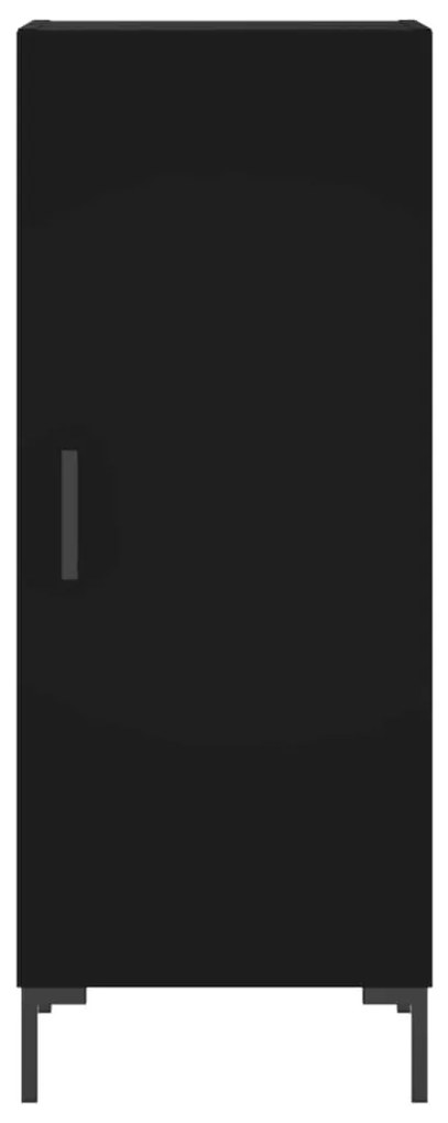 Skříň highboard černá 34,5 x 34 x 180 cm kompozitní dřevo,  3200130