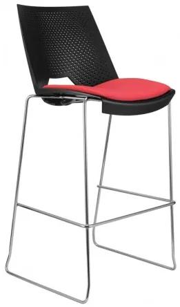 Antares Barová židle 2130/SB TC Strike GALERIE - Čalounění Antares EKO KŮŽE (SK, BO) / SKAI, BLOOM Barva plastu Antares písková