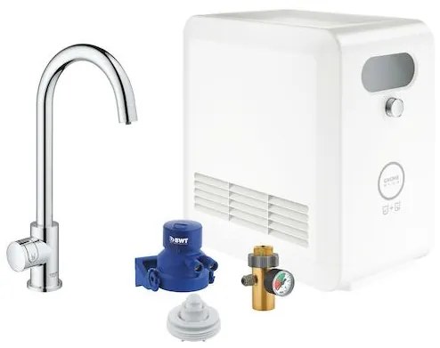 Dřezová baterie Grohe Blue Professional s výpustí chrom 31302002