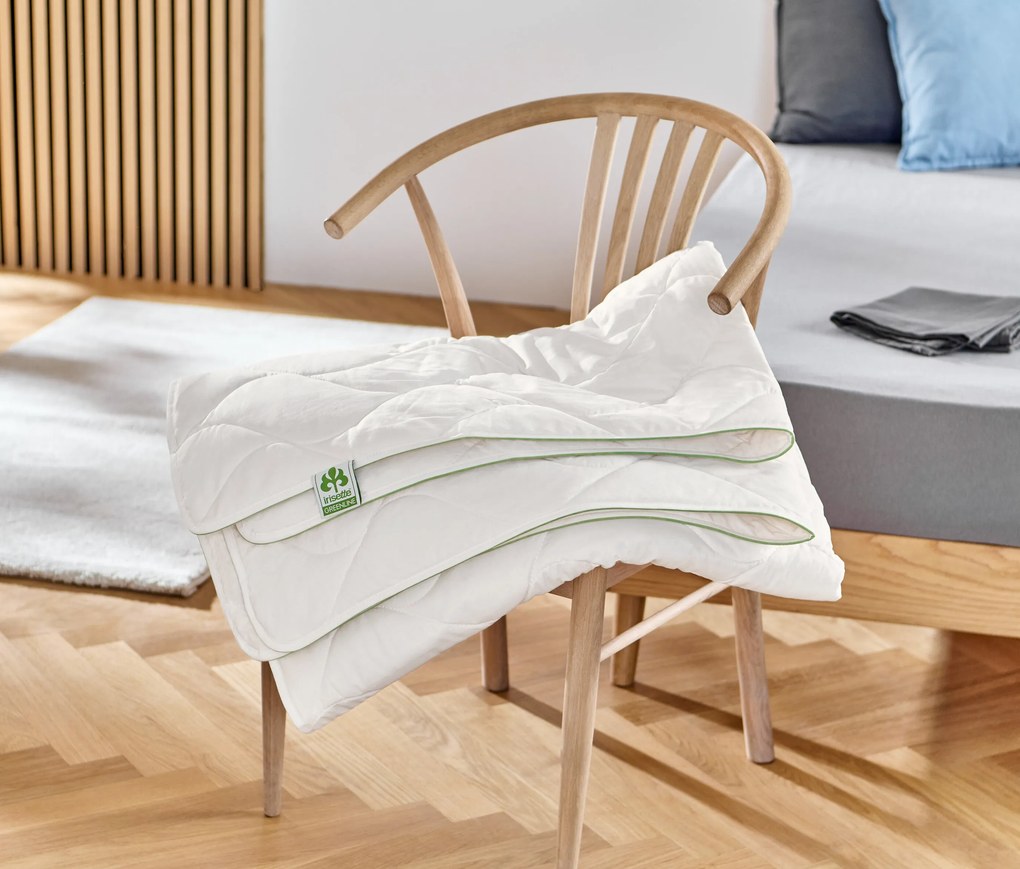 Prošívaná bavlněná přikrývka irisette® greenline, standardní velikost