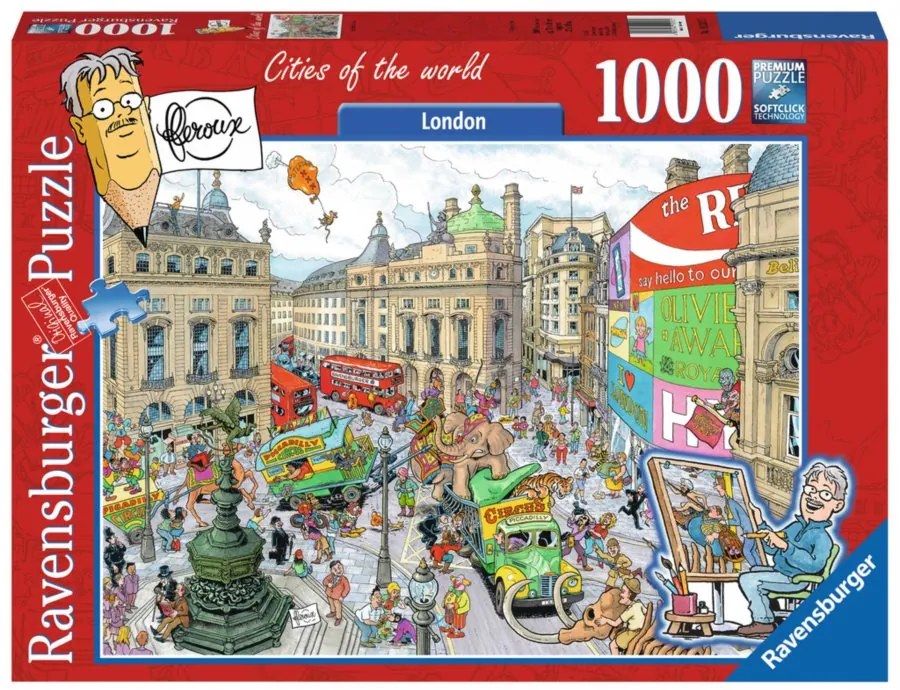 Ravensburger puzzle města světa: londýn 1000 dílků