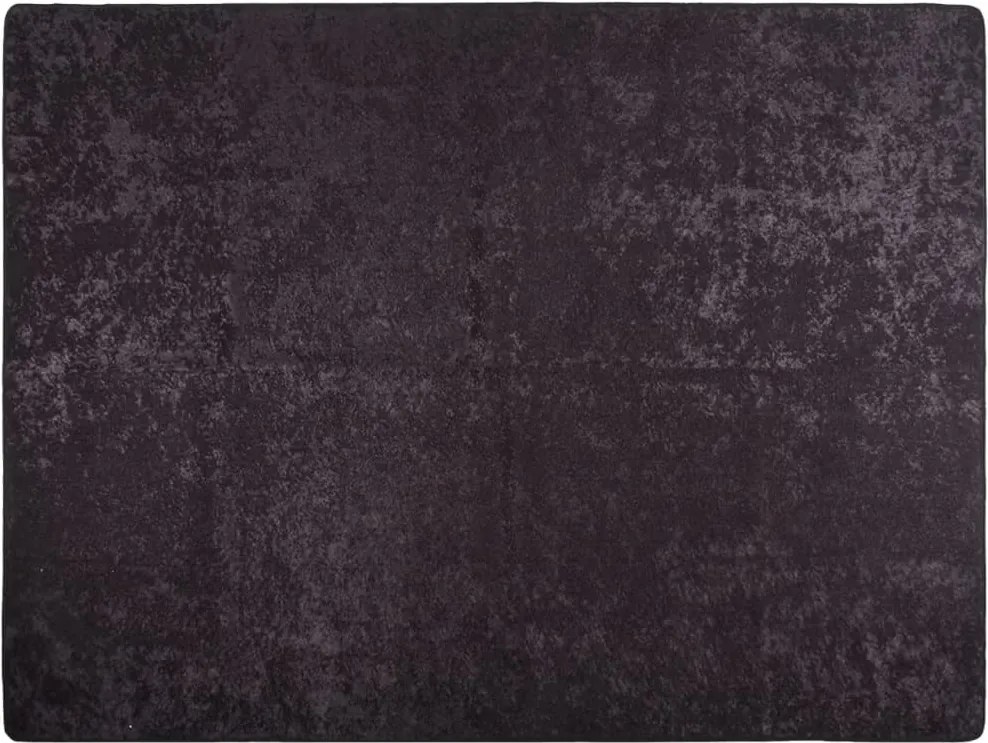 Koberec pratelný antracitový 400 x 300 cm 136631